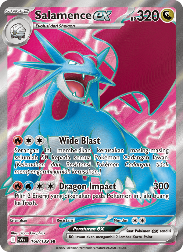 Salamence ex – Masterpiece Singles