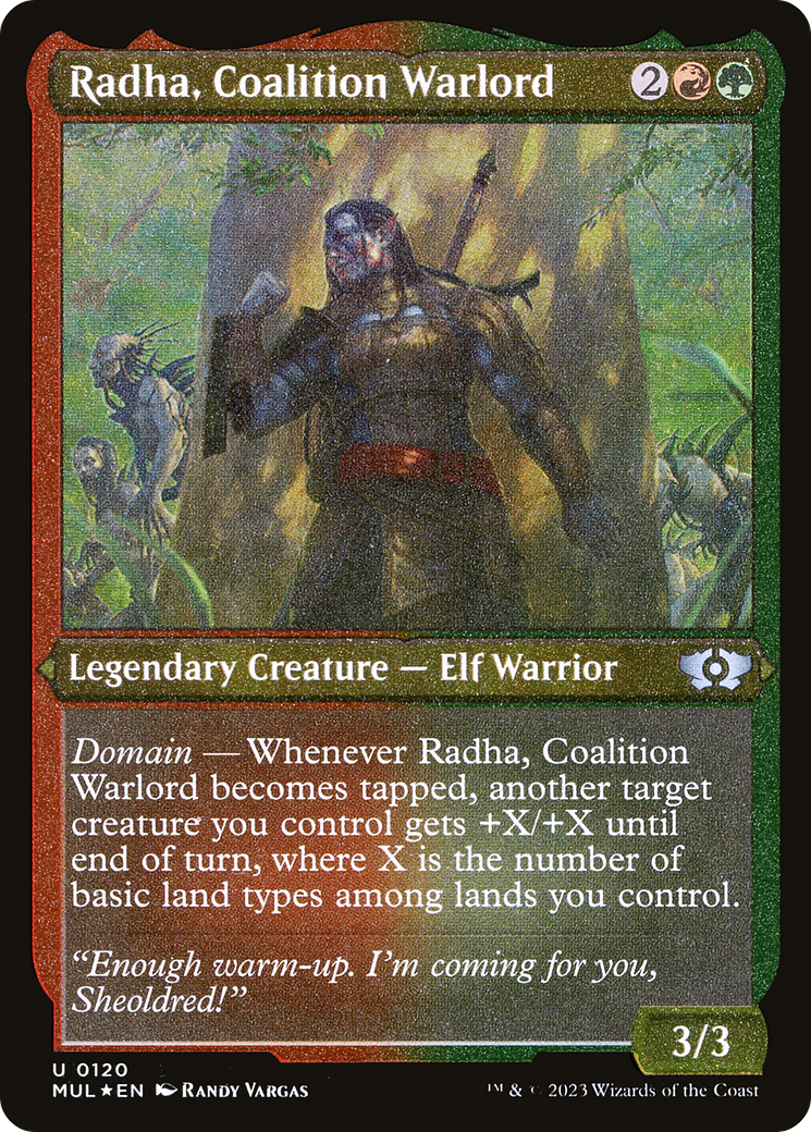Radha, Coalition Warlord – Masterpiece Singles