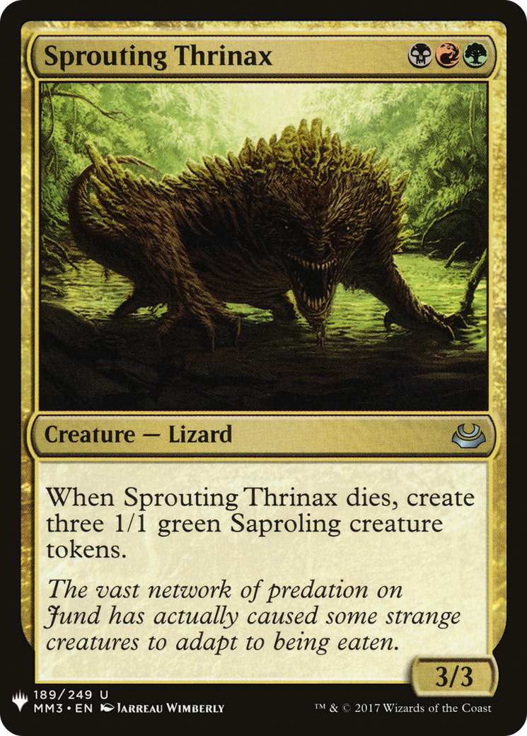 Sprouting Thrinax – Masterpiece Singles